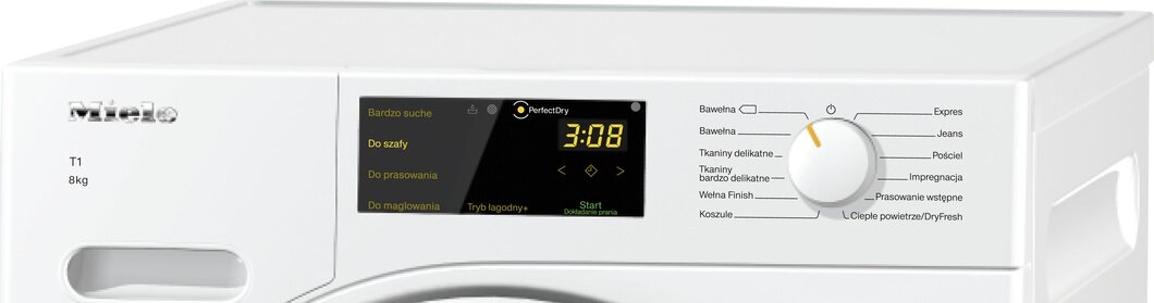 Suszarka z pompą ciepła T1 TWC220WP 8kg Miele - Platforma AGD Radom