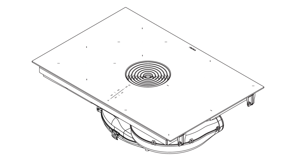 BORA M Pure PURMA płyta indukcyjna/z indukcją pełnopowierzchniową ze ...